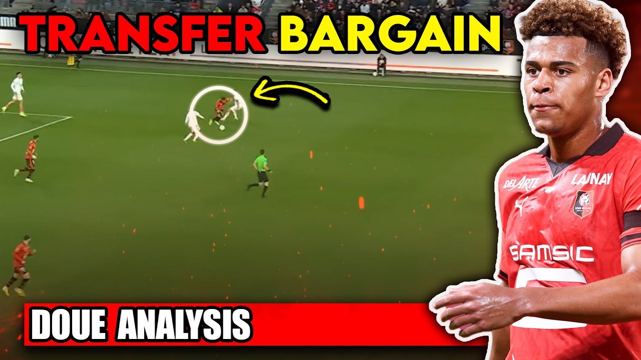 Why Desire Doue Is PERFECT For The Premier League - YouTube