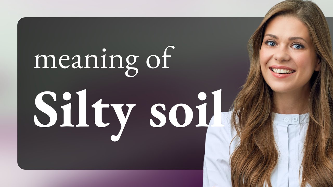 Understanding "Silty Soil" in English - YouTube