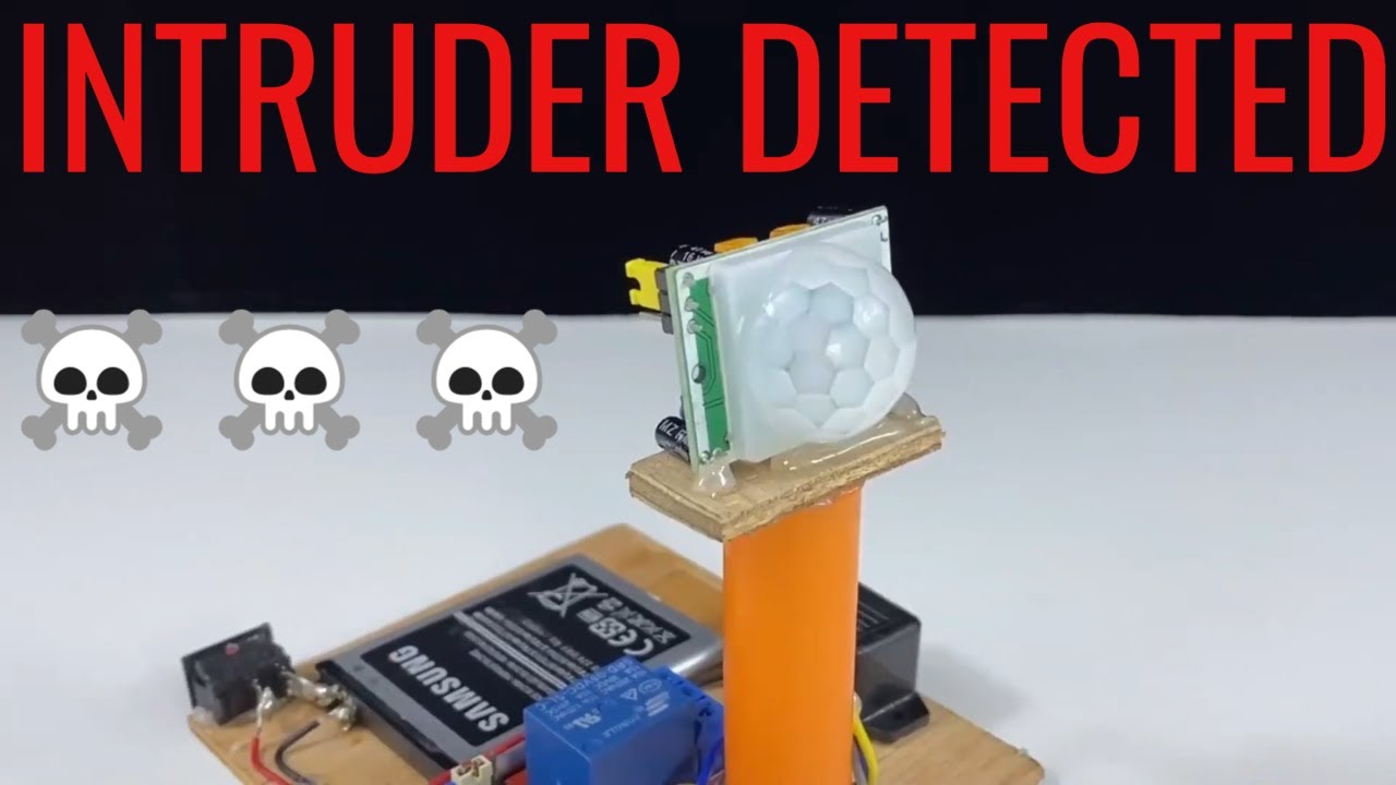 DIY | HOW TO MAKE A MOTION DETECTOR - YouTube