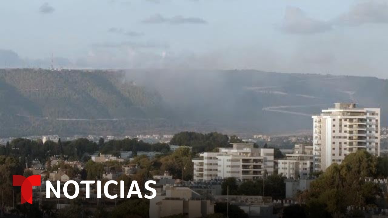 Así luce la frontera de Israel con Líbano - YouTube