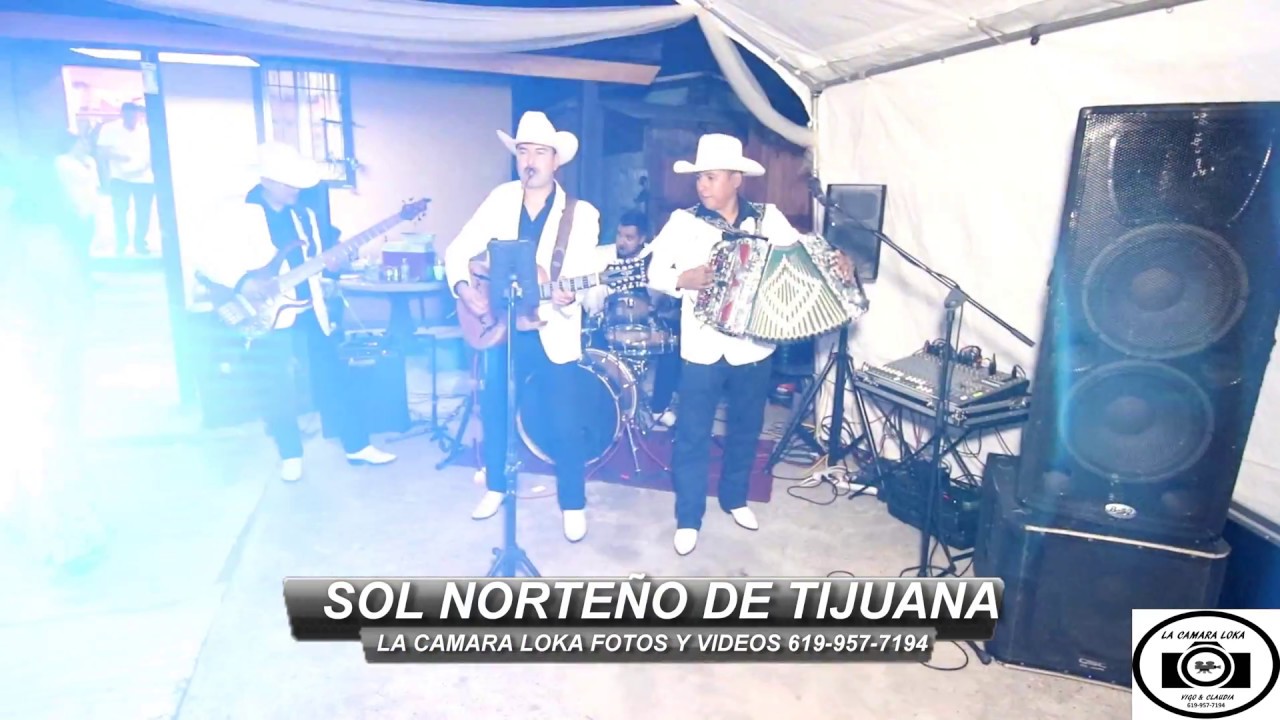 SOL NORTEÑO DE TIJUANA-CORRIDO DEL AFRO - YouTube