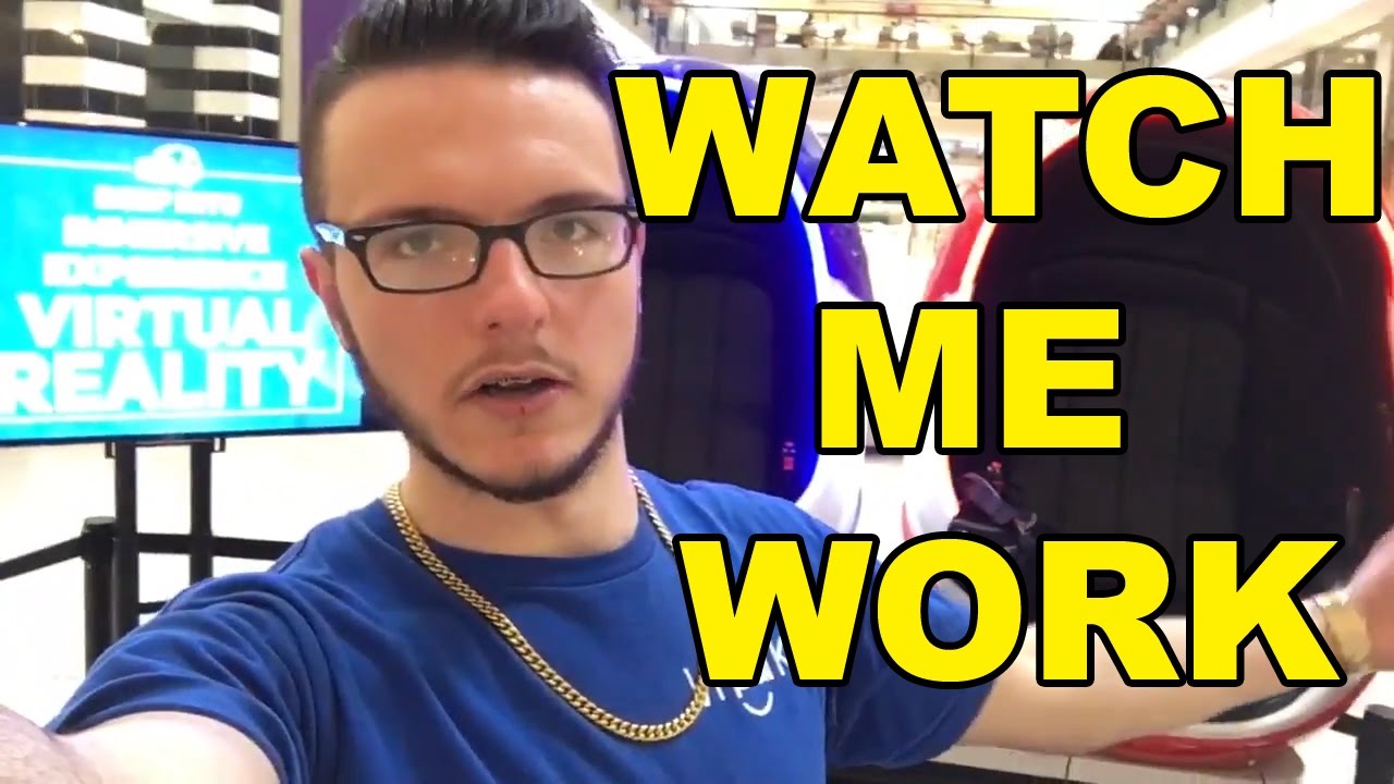 WATCH ME WORK VLOG - YouTube