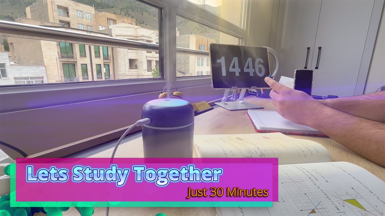 Let's Study Together | Let's Study With Me LOFI Music | Real Time Study With Me No Break - YouTube