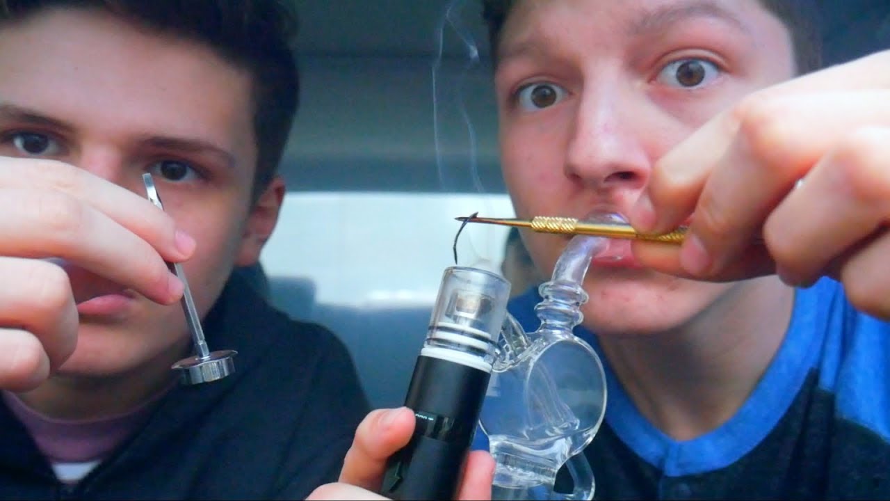 DAB PEN HOTBOX!! - YouTube