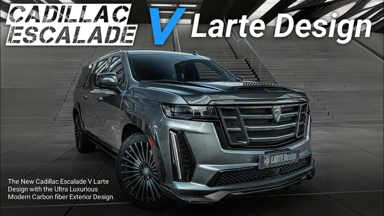 The Cadillac Escalade V - Widebody kit by Larte Design #cadillac # ...