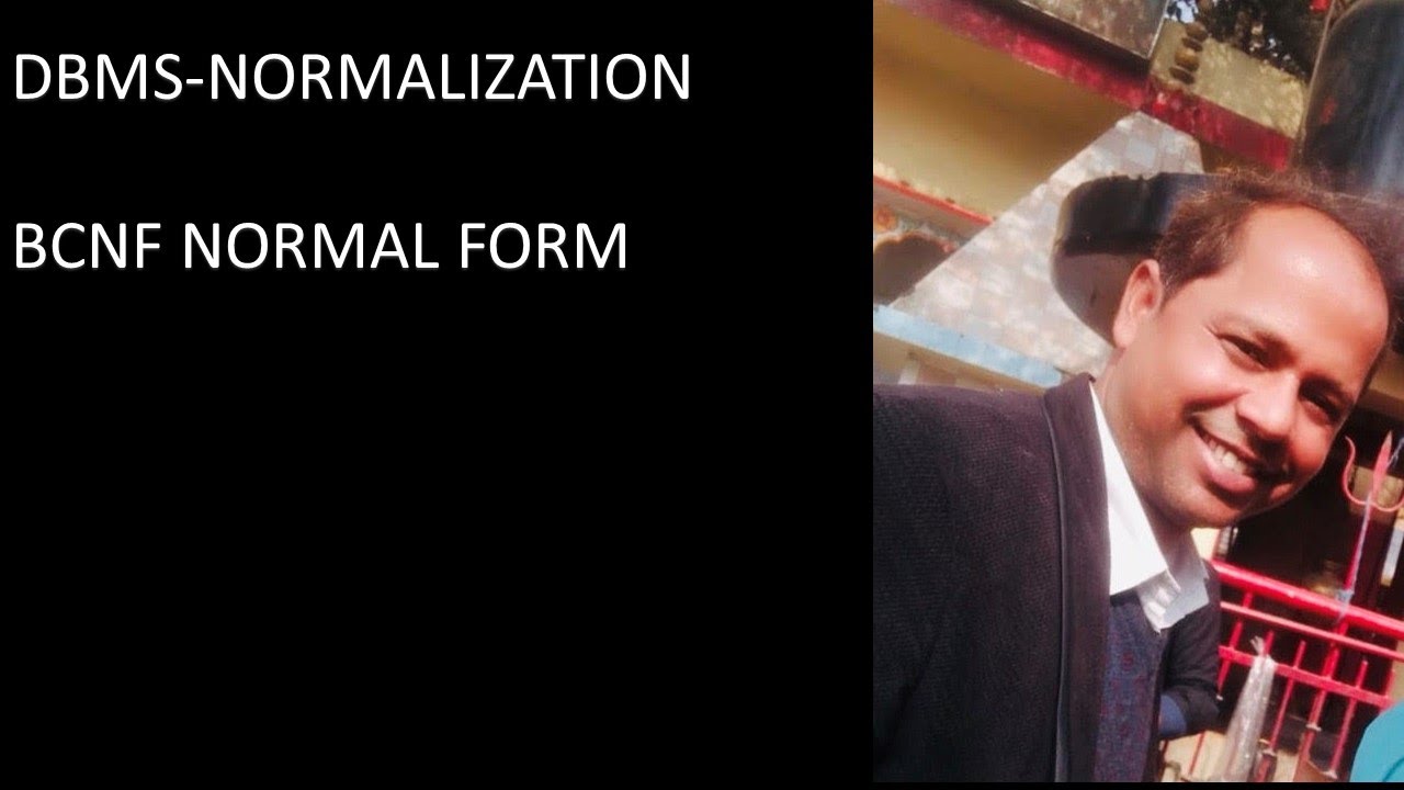 BOYCE CODD/3.5 NORMAL FORM - YouTube