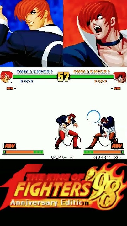 Kof 98 anniversary edition TAS iori yagami gameplay by kof anthology #ioriyagami #kofgameplay ...