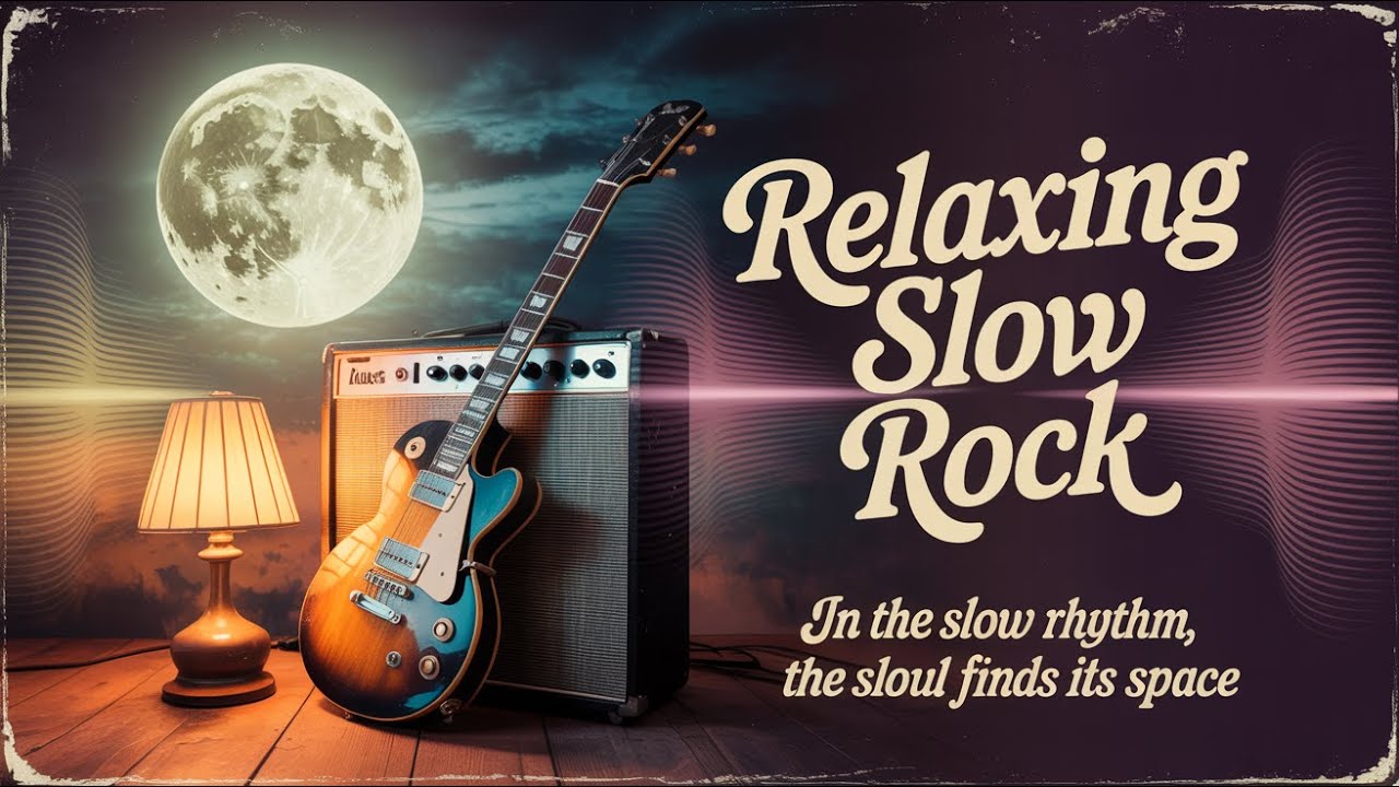 Night Time Slow Rock Guitar | Instrumental Music for Deep Relax - YouTube