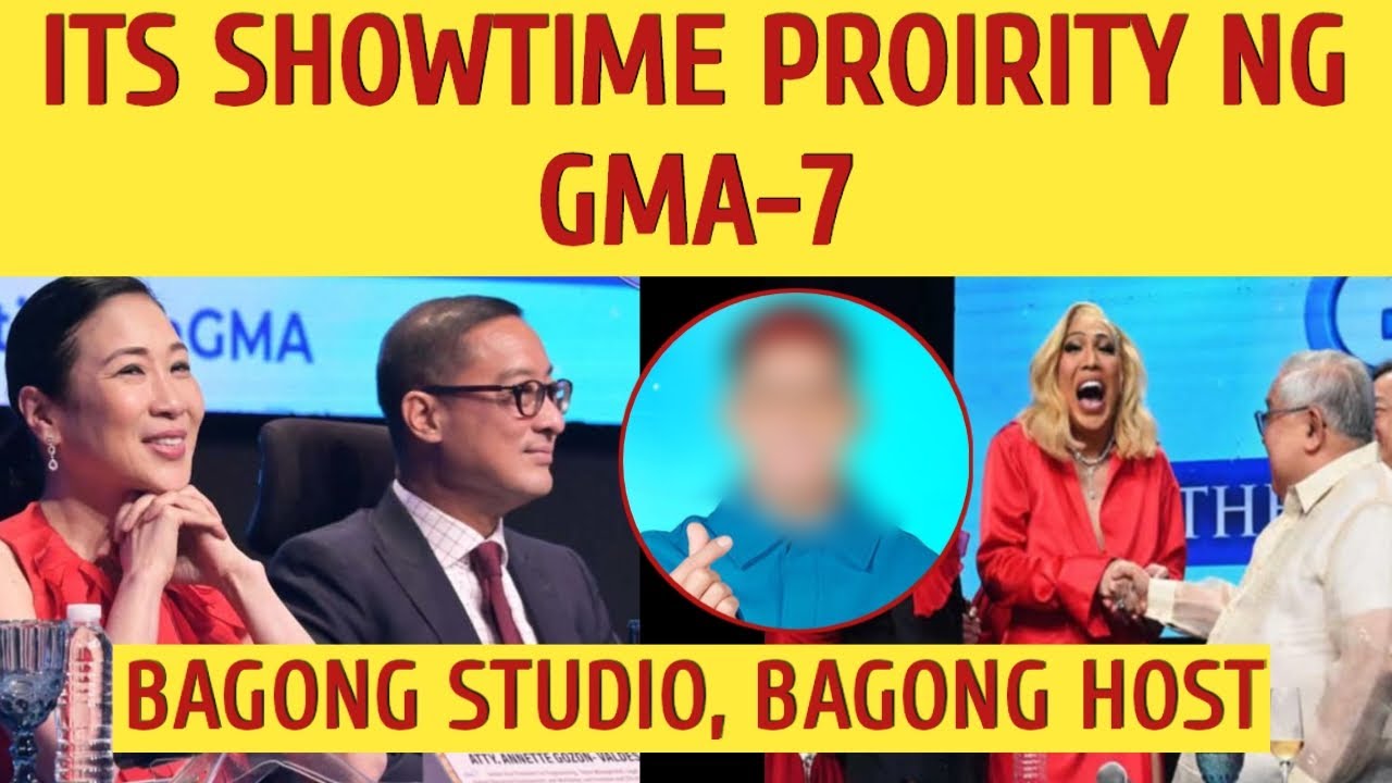 ITS SHOWTIME PRIORITY NG GMA-7, BAGONG STUDIO ,MAY BAGONG HOST SA 2025 ...