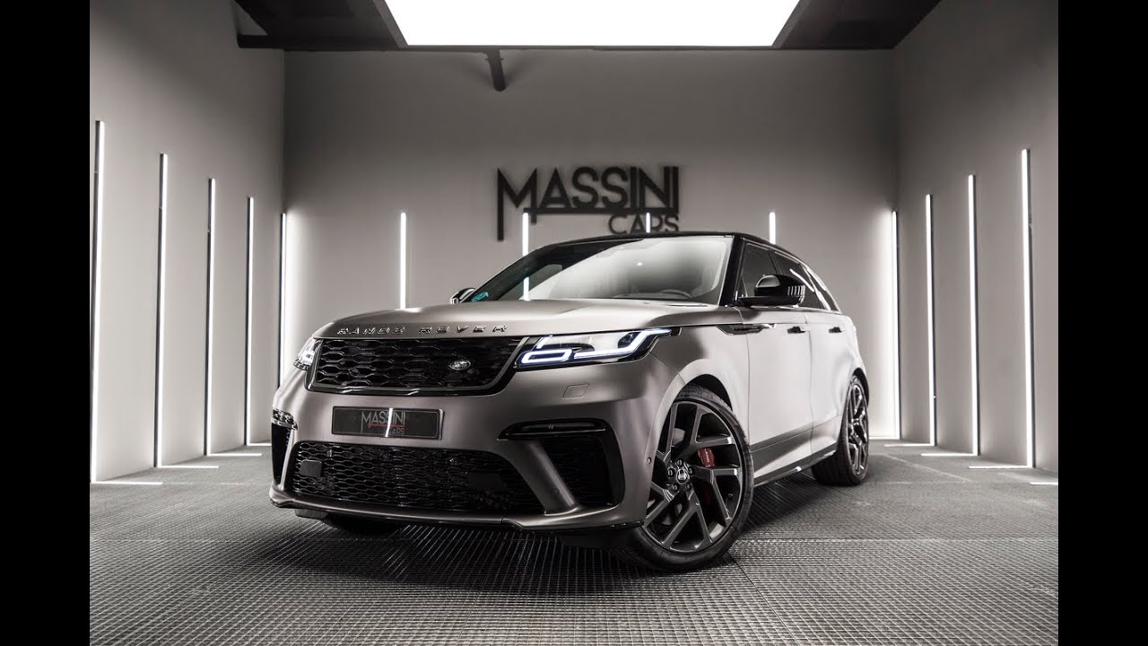 Range Rover VELAR SVR - YouTube
