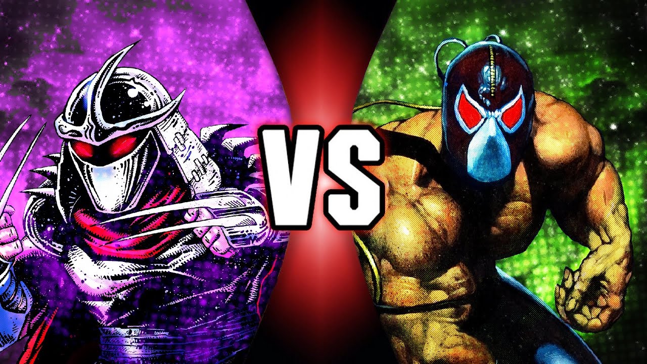 Vs Trailer: Shredder Vs Bane (TMNT Vs DC Comics) - YouTube