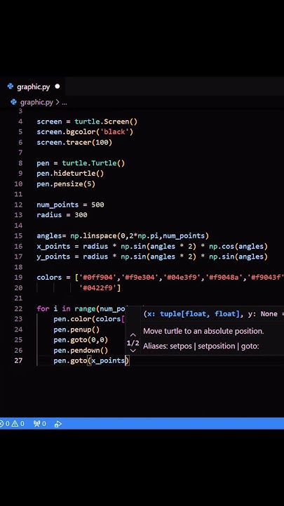 Creating Hypnotic Geometric Art with Python Turtle! - YouTube