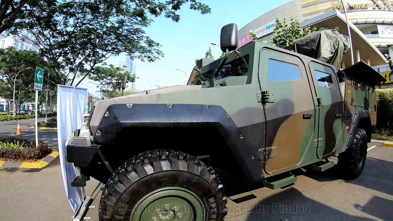 Pindad Komodo, Armoured Personnel Carrier TNI AD, Walkaround Video ...