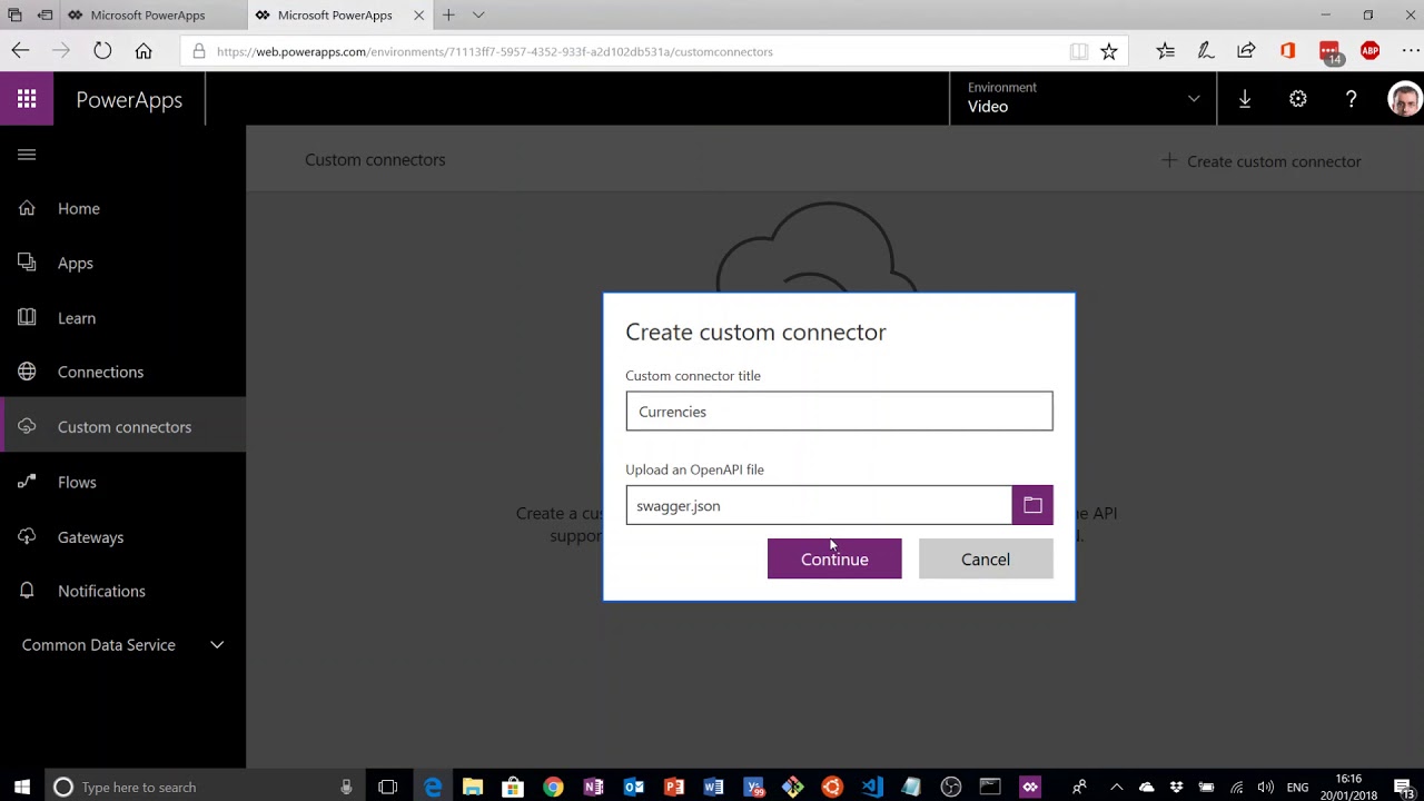 Powerapps Custom Api With Golang Goa Part 2 Youtube