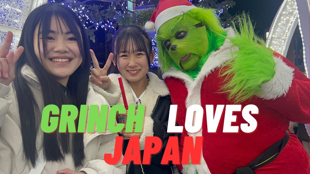 The Grinch on Christmas in Japan 2024 - YouTube