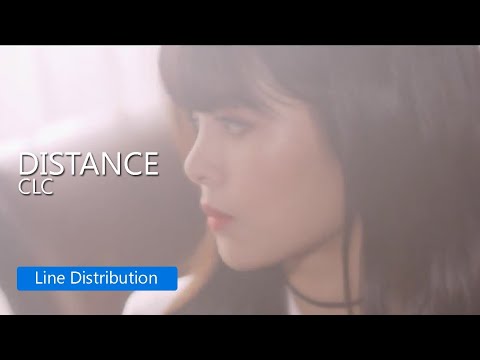 CLC - Distance : Line Distribution