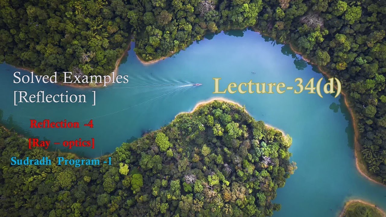 Solved Examples [ Reflection] Lecture 34(d) , ray optics , Sudradh ...