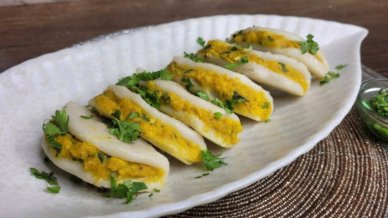 फर्रा रेसिपी | Farra/ Gojha banane ki recipe | Chawal ka Farra - YouTube