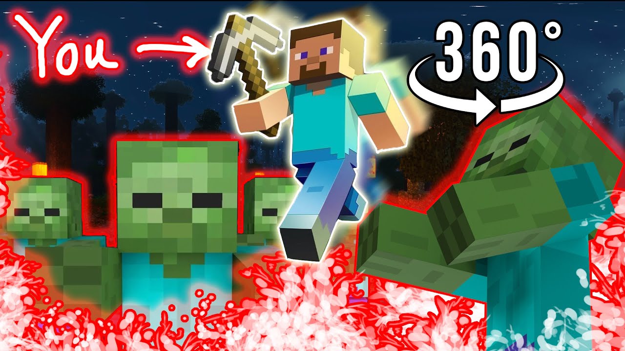 Minecraft RTX ON Zombie Land ULTRA Setting - YouTube