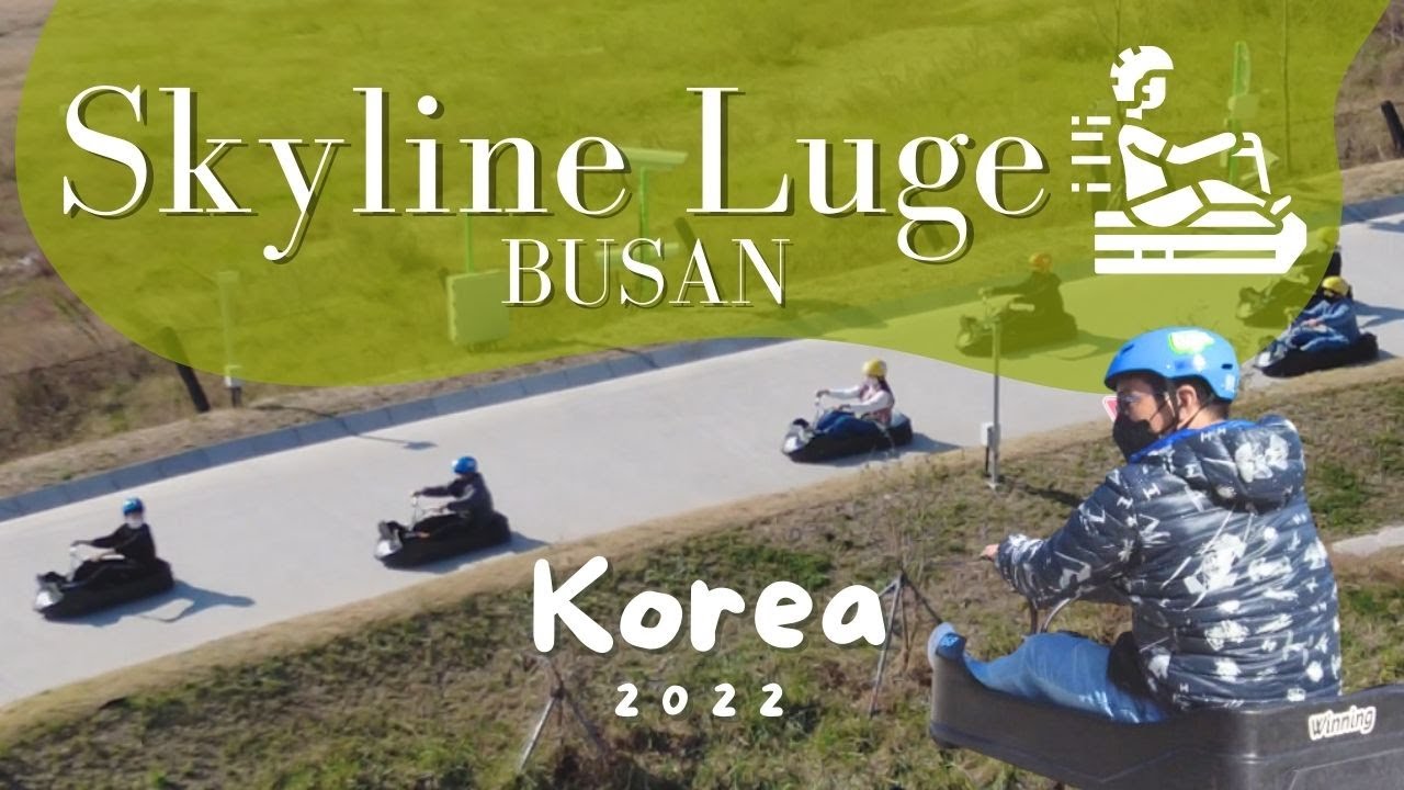 Skyline Luge Busan 스카이라인 루지 부산 - YouTube