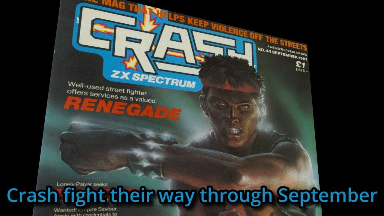Crash Issue 44 - Top 10 ZX Spectrum games from September 1987 - YouTube