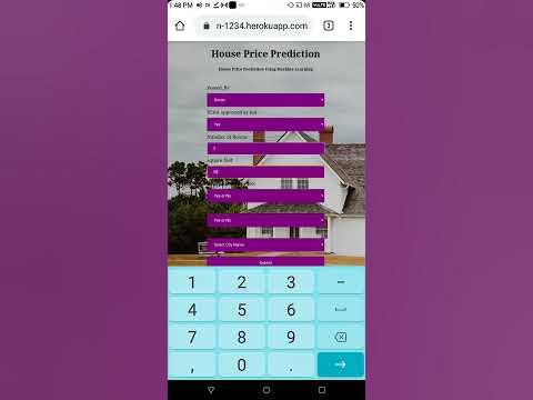 House Price Prediction Using Machine Learning - YouTube
