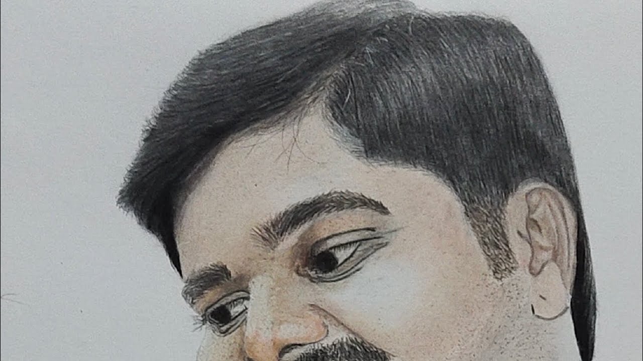 How to draw realistic Skin tone | Real time drawing video| realistic ...