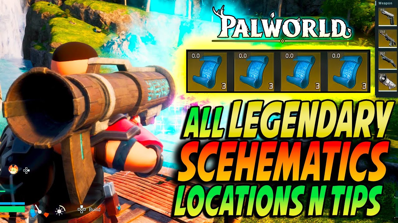 How To Get All INANELY OP LEGENDARY WEAPON Fast In Palworld. - YouTube