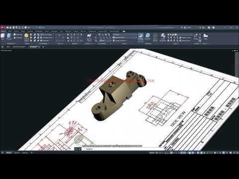 AutoCAD Mechanical Modeling and Visualization - YouTube