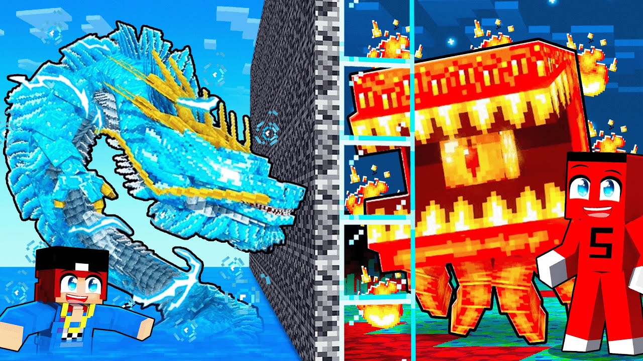 ELEMENT İKSİRLERİ ile MOB SAVAŞI !! - Minecraft - YouTube