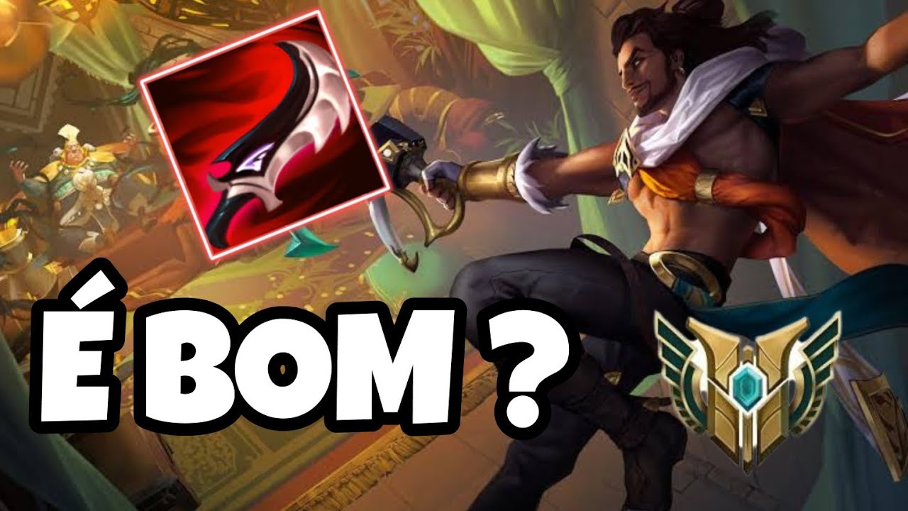 CREPÚSCULO DE DRAKTHARR É BOM NO AKSHAN ? LOL WILD RIFT - YouTube