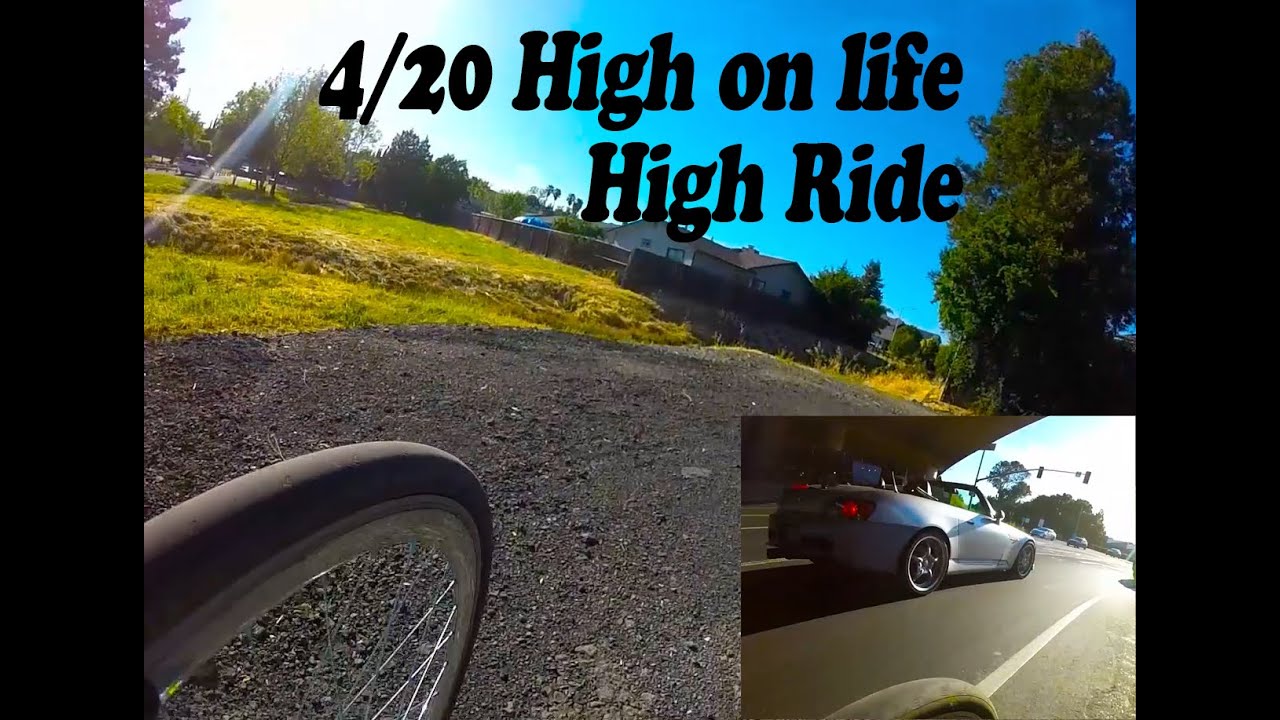 HIGH on LIFE HIGH RIDE 4/20 Bike Ride GoPro - Fairfield CA - Bellsprout ...