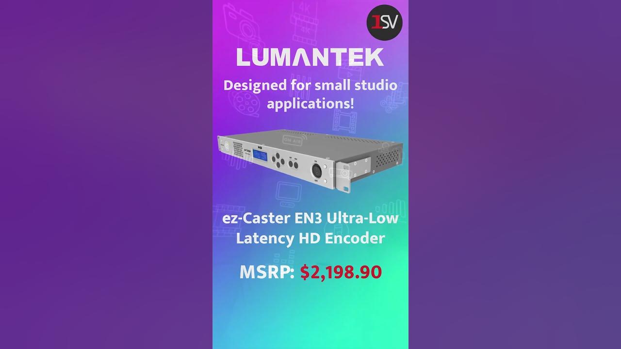 Check Out Lumantek's ez-Caster EN3 HD Encoder! - YouTube