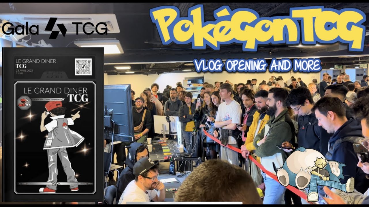 GALA TCG POKEMON ! Le plus grand du Monde ? (DavidLF, Kiibiki, Bigflo ...