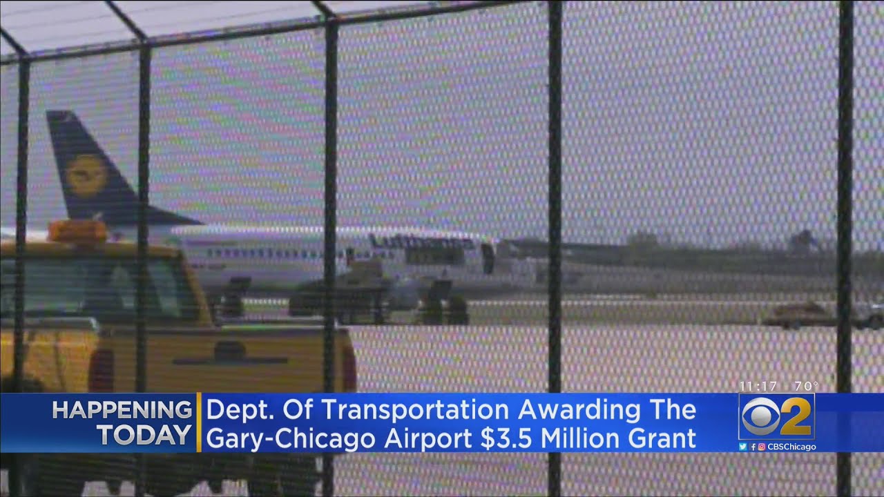 Gary Chicago Airport Gets Upgrade - YouTube