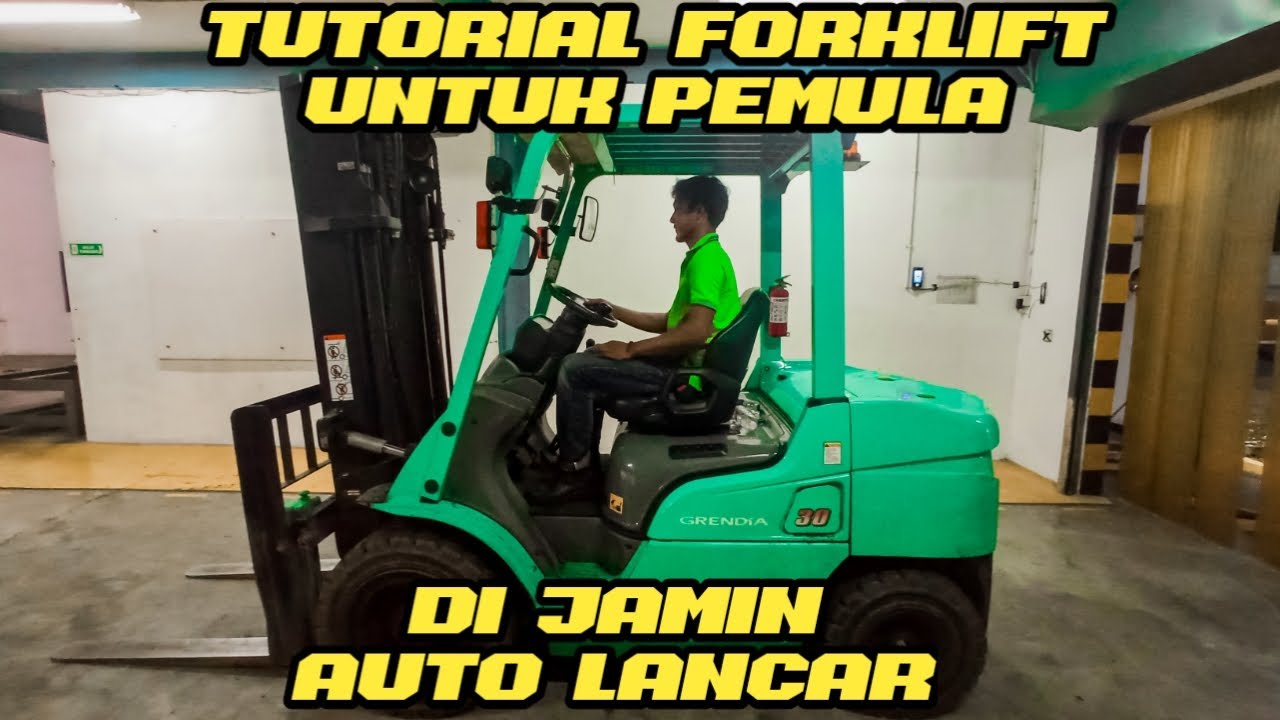 TUTORIAL FORKLIFT UNTUK PEMULA#tutorialforklif#abengtns - YouTube