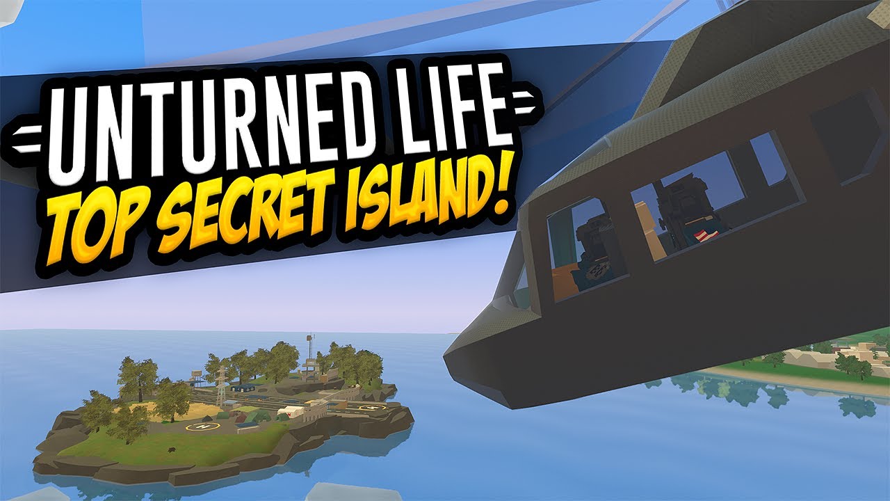 TOP SECRET ISLAND - Unturned Life Roleplay #594 - YouTube