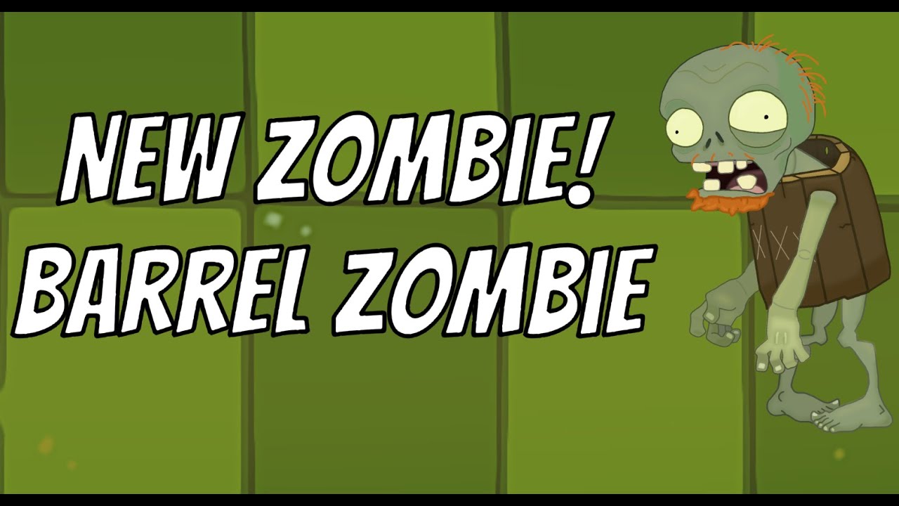 Plants VS Zombies : Plot & Rot Barrel Zombie Test - YouTube