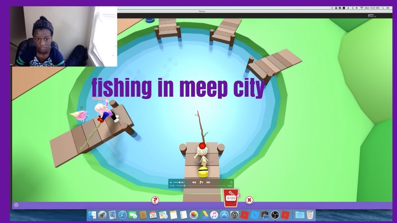 Meep city,fishing and trying to make a lot of money - YouTube