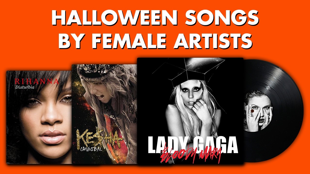 66 Halloween Pop Songs By Female Artists Of All Time 🎃 - YouTube