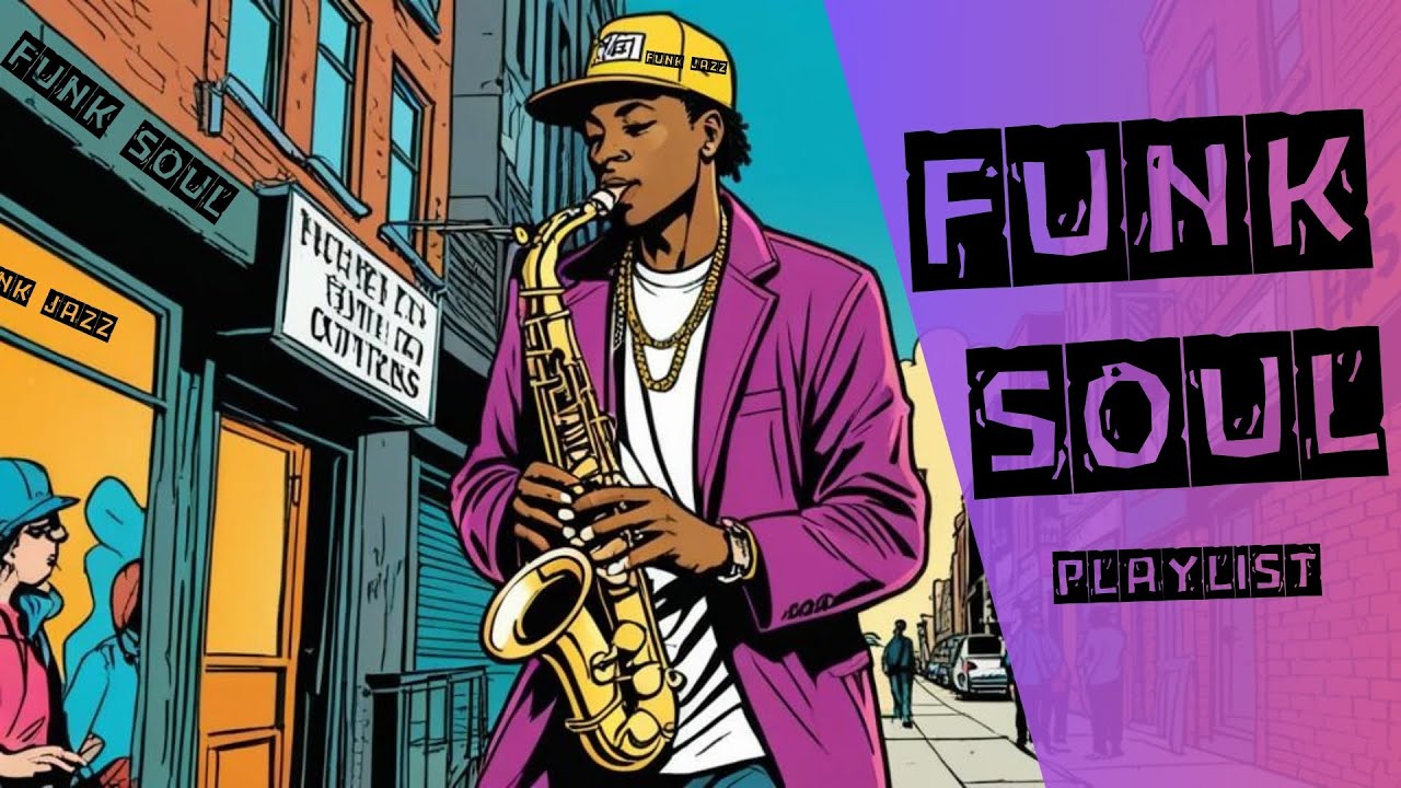 Groovy Funk & Soul Saxophone | Uplifting Instrumental Music - YouTube