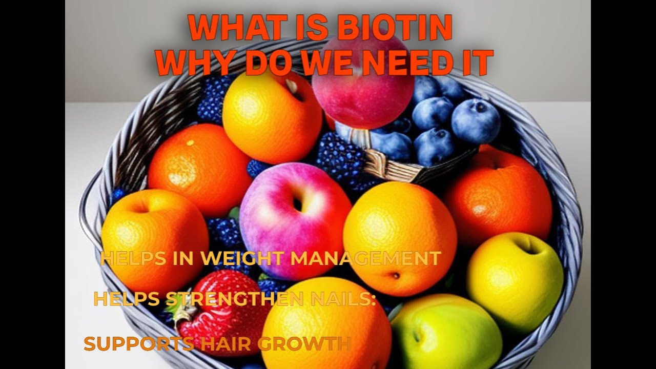 What is Biotin, its Sources, Benefits, and Side-effects - YouTube