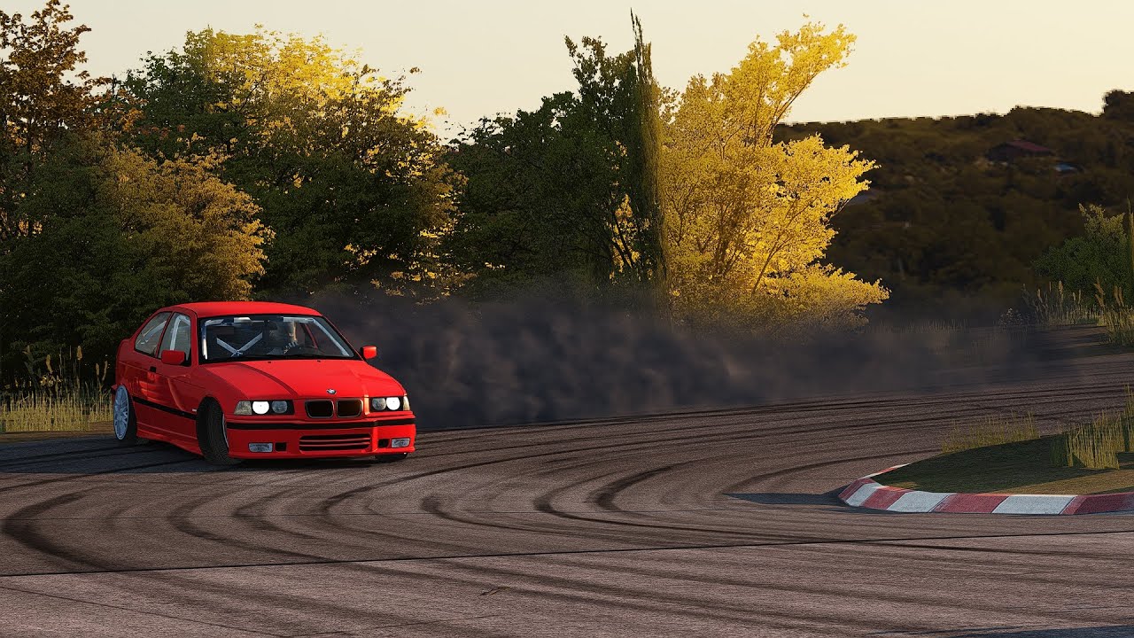 Assetto Corsa (BMW E36 compact Diesel) - YouTube