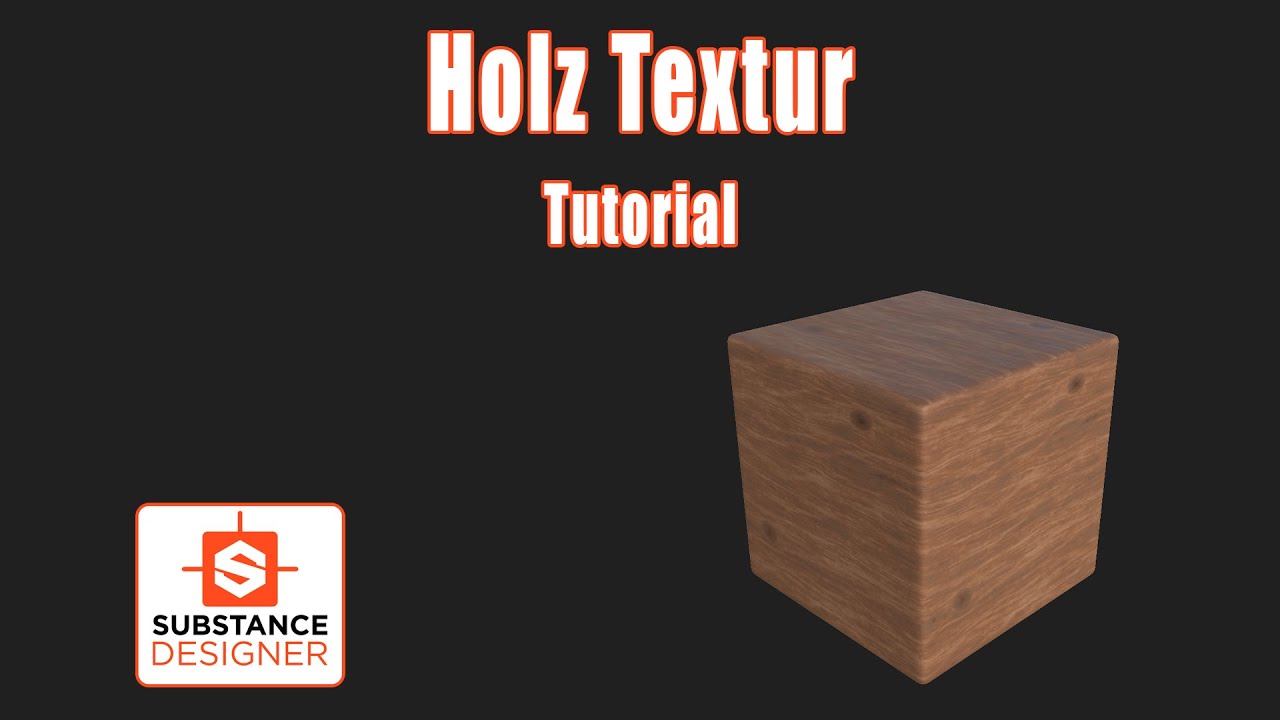 Basic Wood / Holz Textur - Substance Designer Tutorial - YouTube