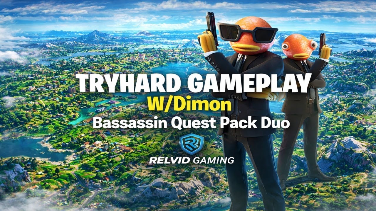 Bassassin Quest Pack DUO TRYHARD GAMEPLAY!!🔥 | Fortnite 2026 PART 18 ...