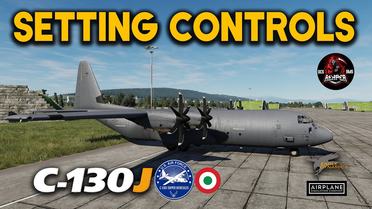🔥💀 DCS C-130J-30 SETTING CONTROLS TUTORIAL #dcs #c130 - YouTube