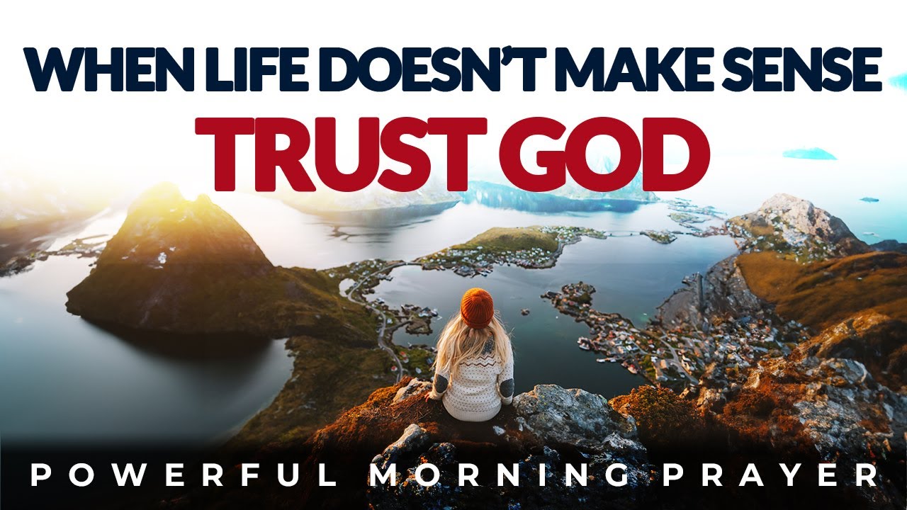God Is In Control, Put Your Trust In Him And Begin Your Day With Peace ...