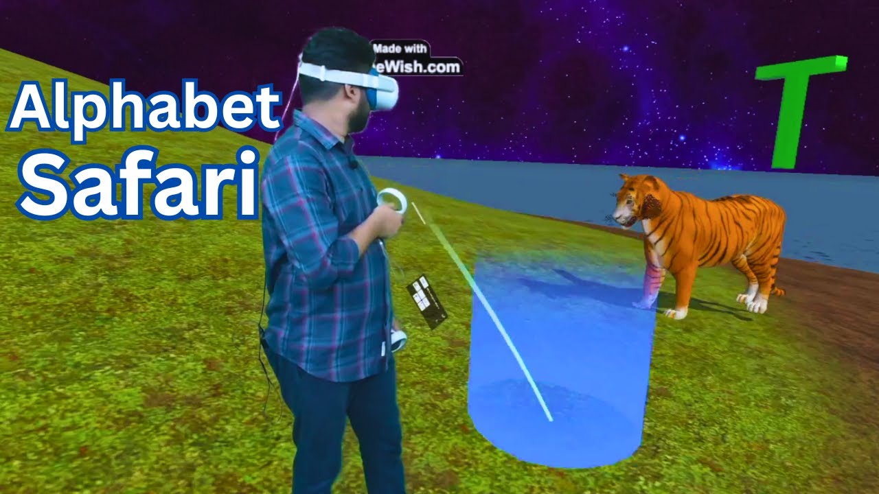 P Q R S T | Alphabet Safari | Kids Education | VR Classroom - YouTube