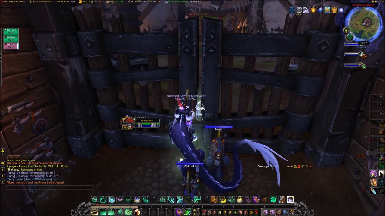 Monk MW 3v3 RET & WW ARENA PVP LEGION 7.1.5 - YouTube