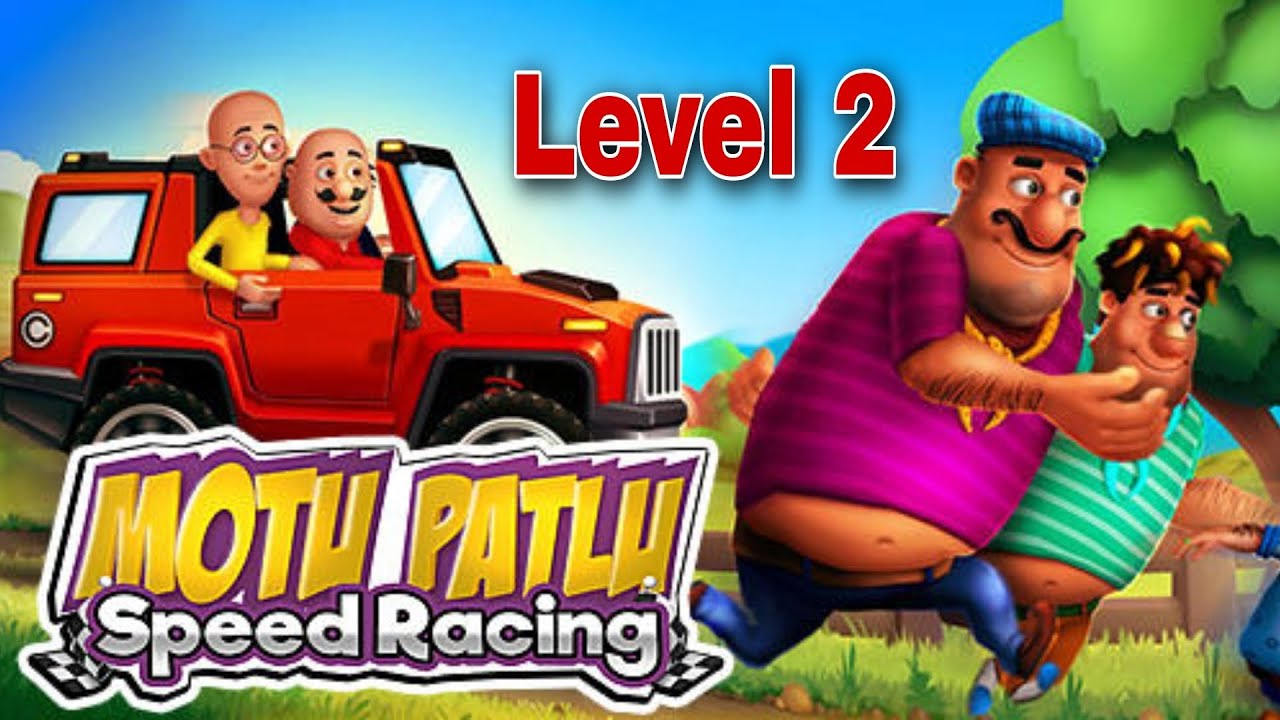 motu patlu bike speed racing game. Level 2 | @motu patlu save hom ...